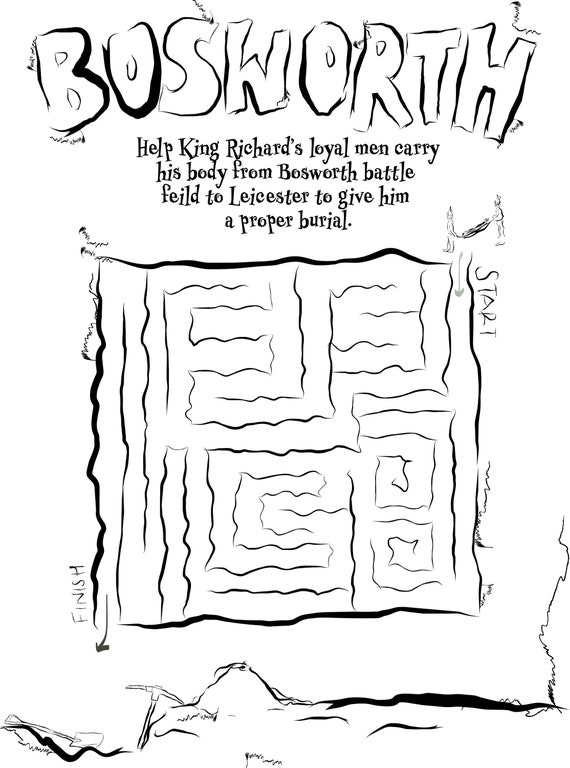 History Richard III Activity Sheet - Etsy