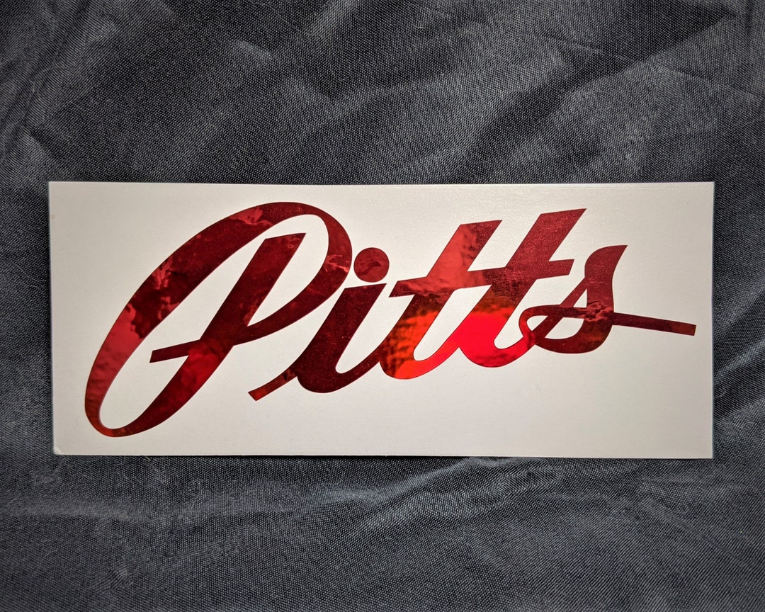 Curtiss and Pitts Cursive Vintage Retro Aviation Aircraft Airplane ...
