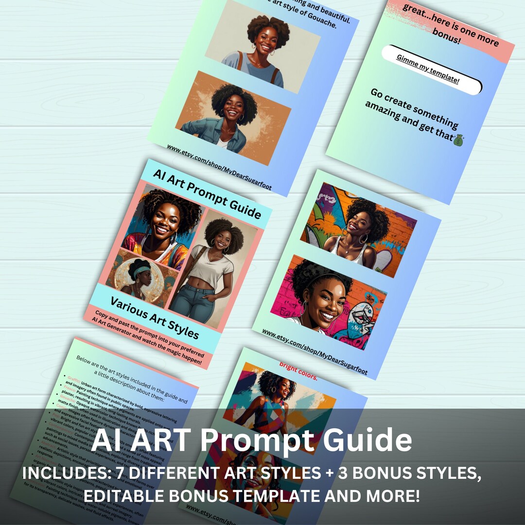 Art Style Prompt Guide, 7 Prompts, Sample Images, Creation Prompts, How ...