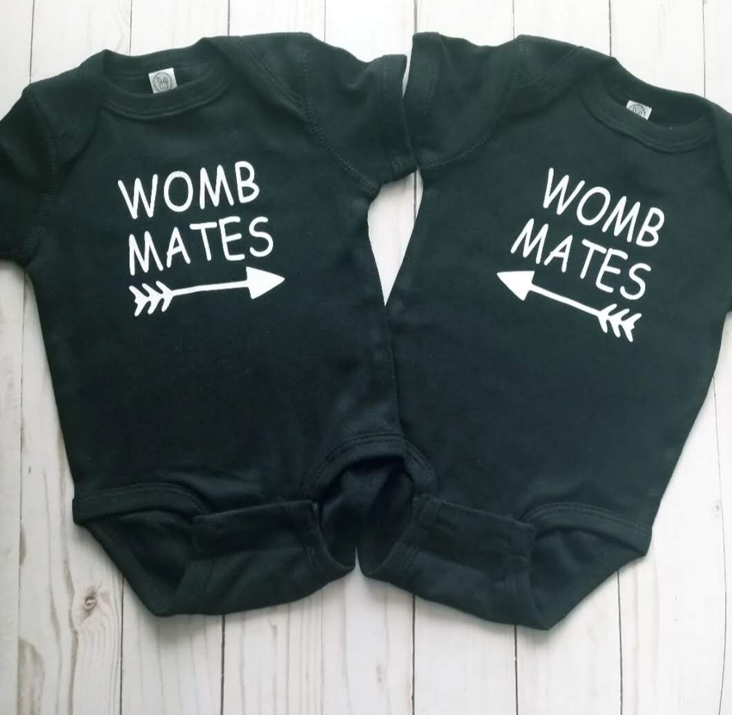 DIGITAL DOWNLOAD Womb Mates Svg PNG Baby Bodysuits Baby | Etsy
