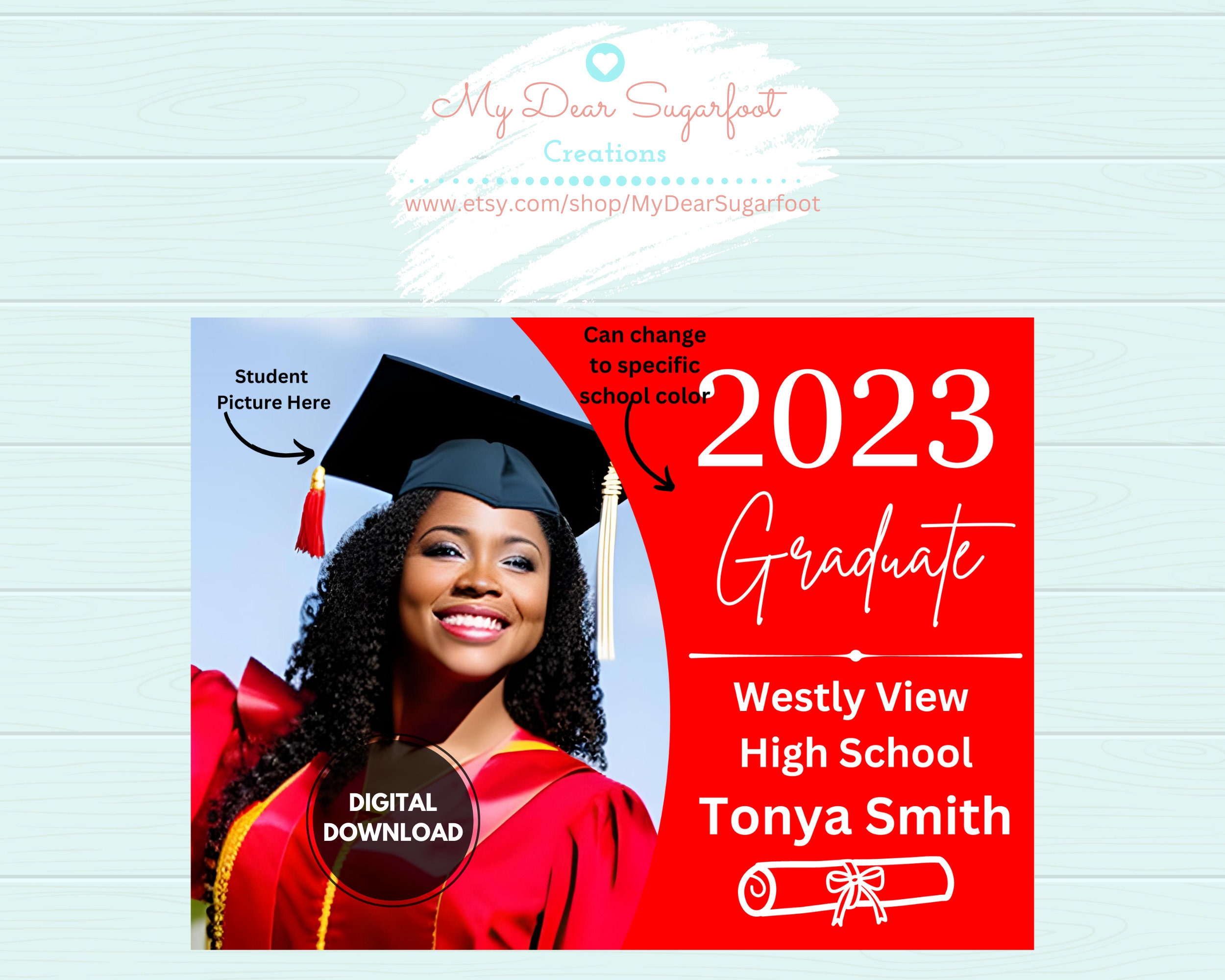High School Graduation Program Covers