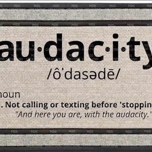 DIGITAL DOWNLOAD Audacity Definition, SVG, Png, Digital, Instant ...