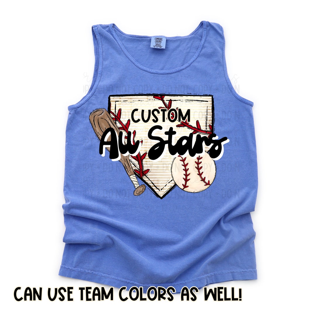 Custom All Stars Baseball, Baseball Png, Png for Baseball, Png for ...