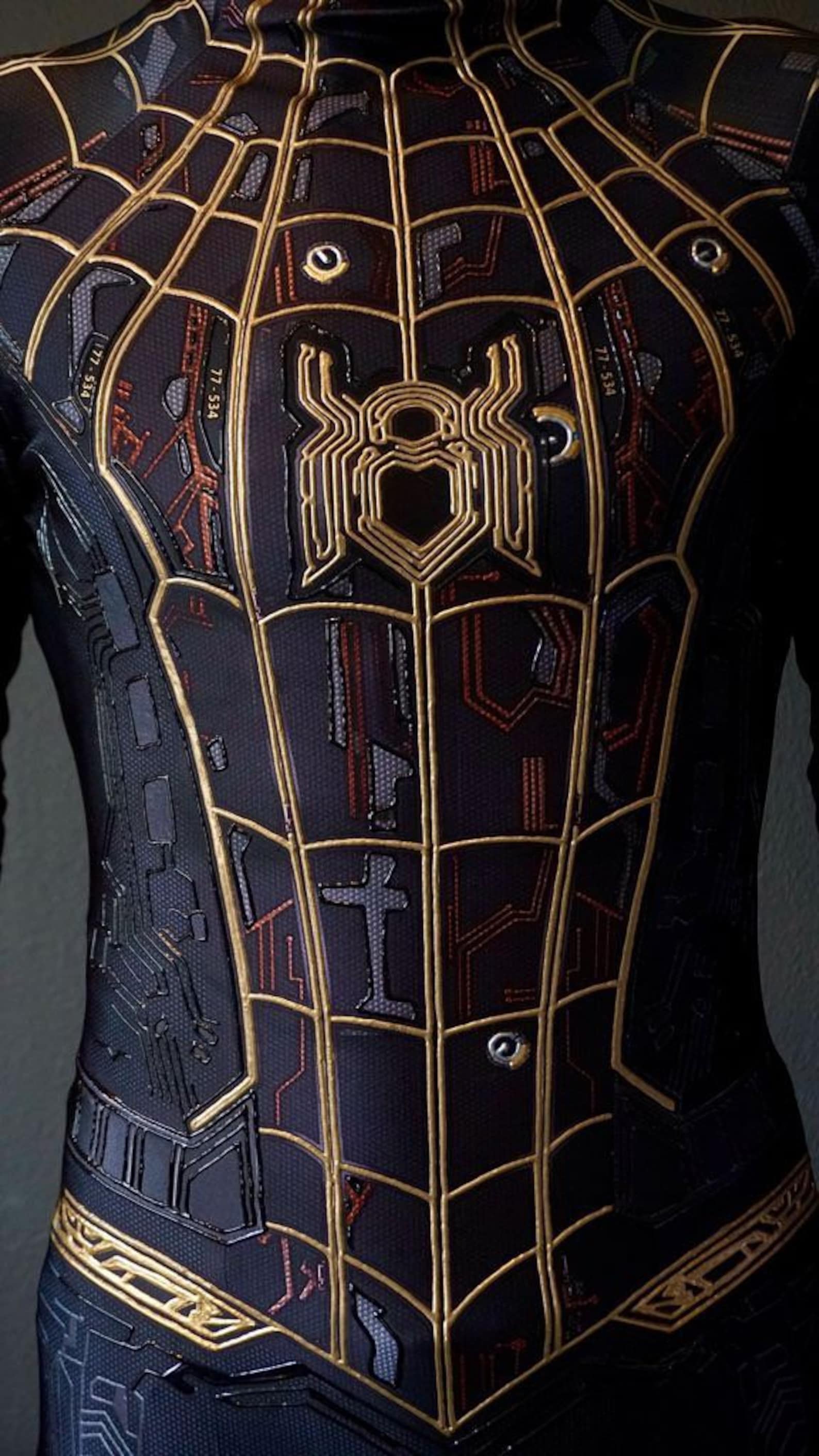 Spider-man No Way Home Suit! | Fully Puffy Painted! - Etsy