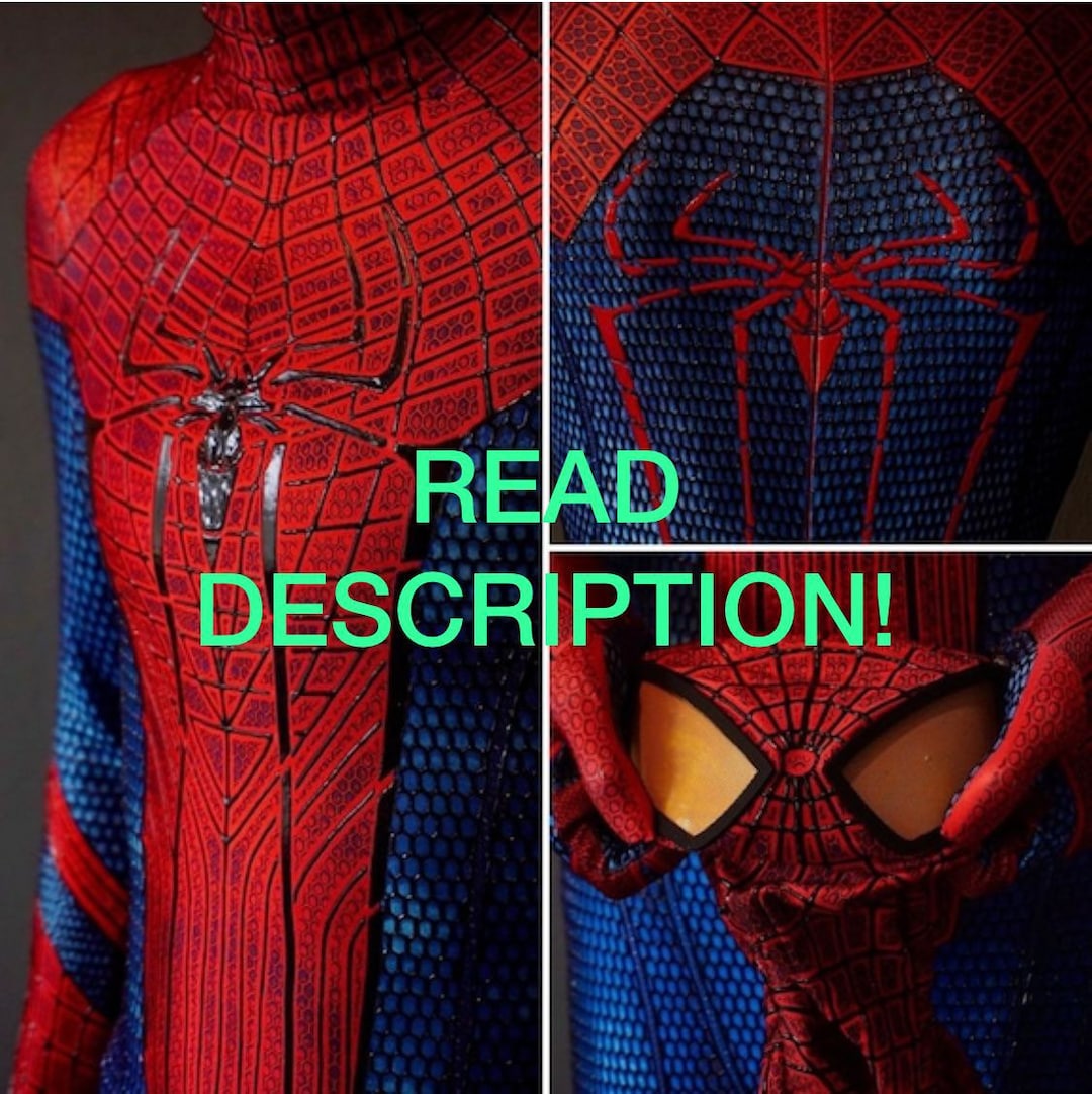 The Amazing Spider-man Suit! | Fully Puffy Painted - Etsy