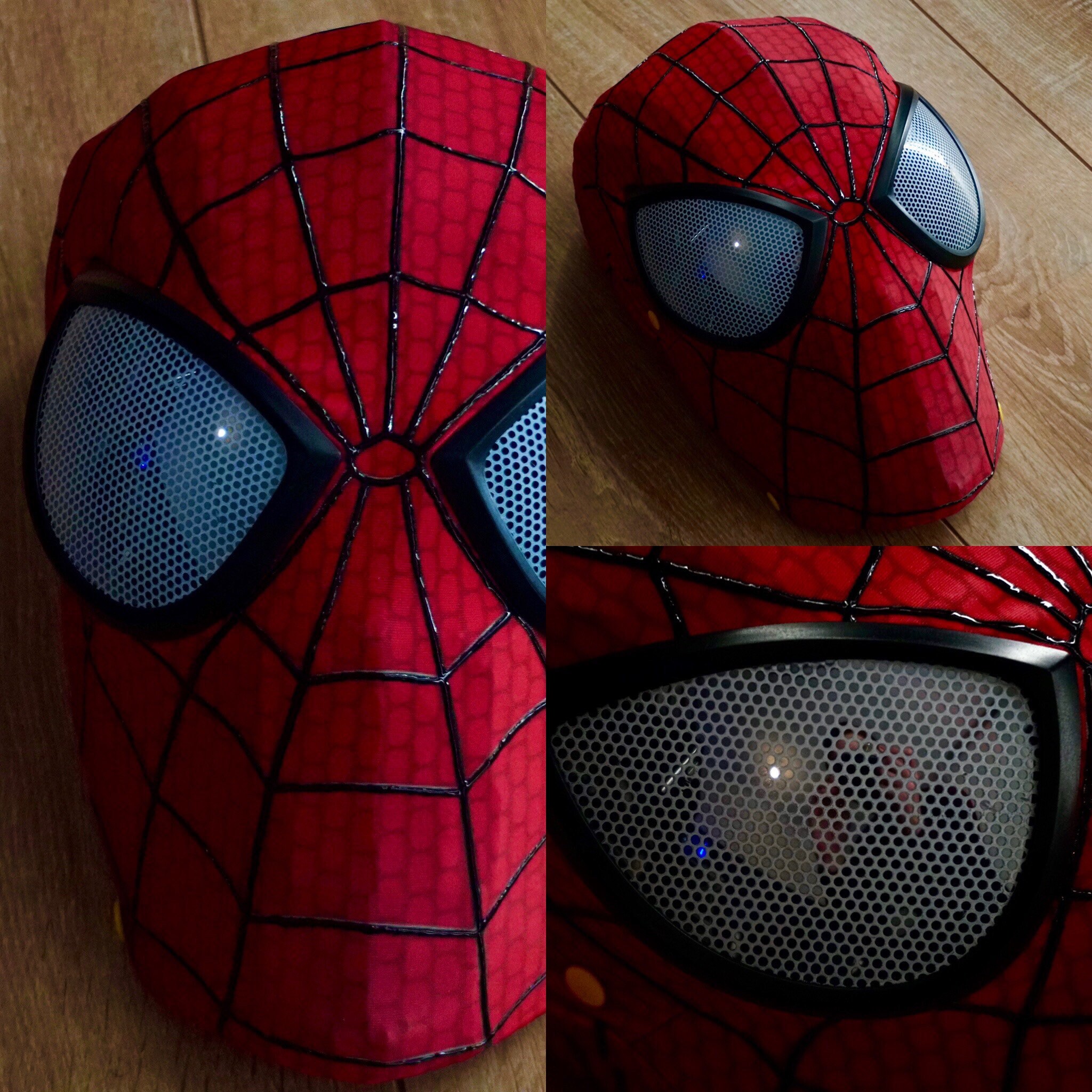 The Amazing Spider-Man: 2 Mask FULLY PUFFY PAINTED | Etsy