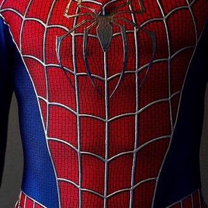 Spider-man Sam Raimi Suit! | Fully Puffy Painted! - Etsy