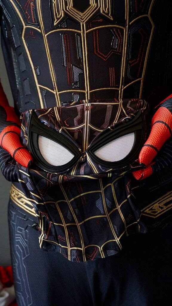 Spider-man No Way Home Suit! | Fully Puffy Painted! - Etsy