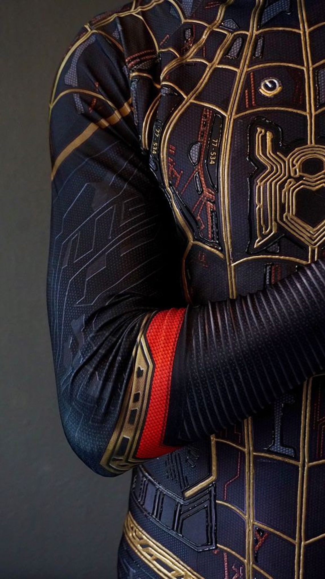 Spider-man No Way Home Suit! | Fully Puffy Painted! - Etsy