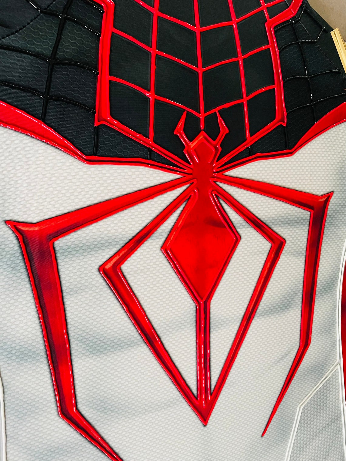 Spider-man T.R.A.C.K Suit! | Fully Puffy Painted! - Etsy