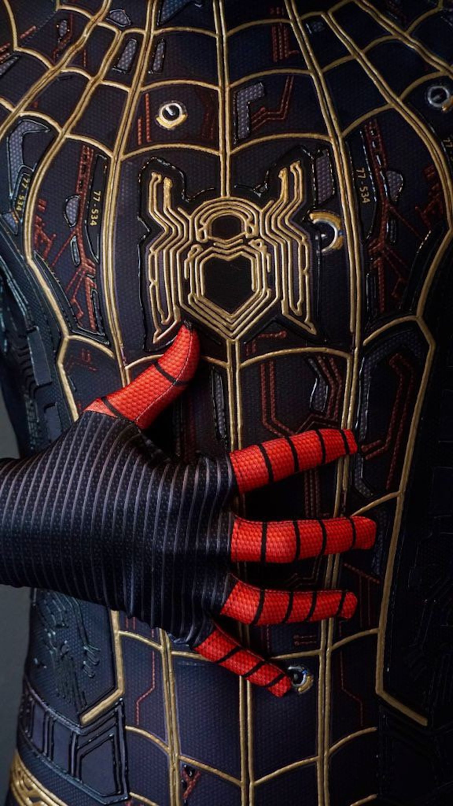 Spider-man No Way Home Suit! | Fully Puffy Painted! - Etsy