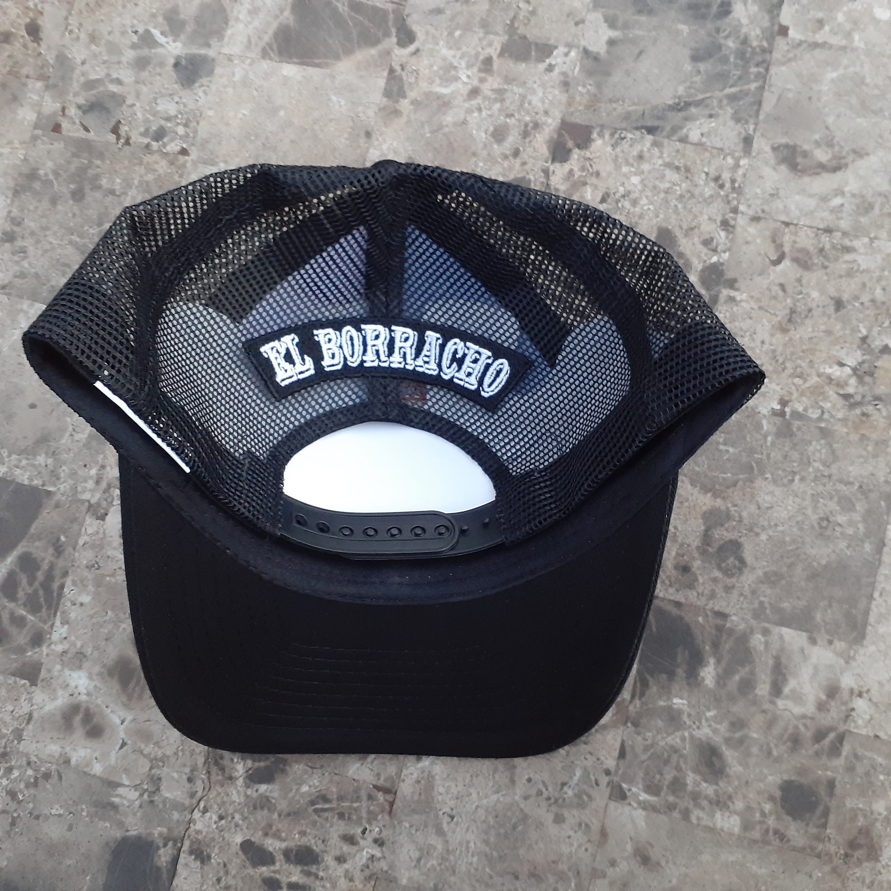 Mexican Loteria Meshback Adjustable Cap El Borracho - Etsy