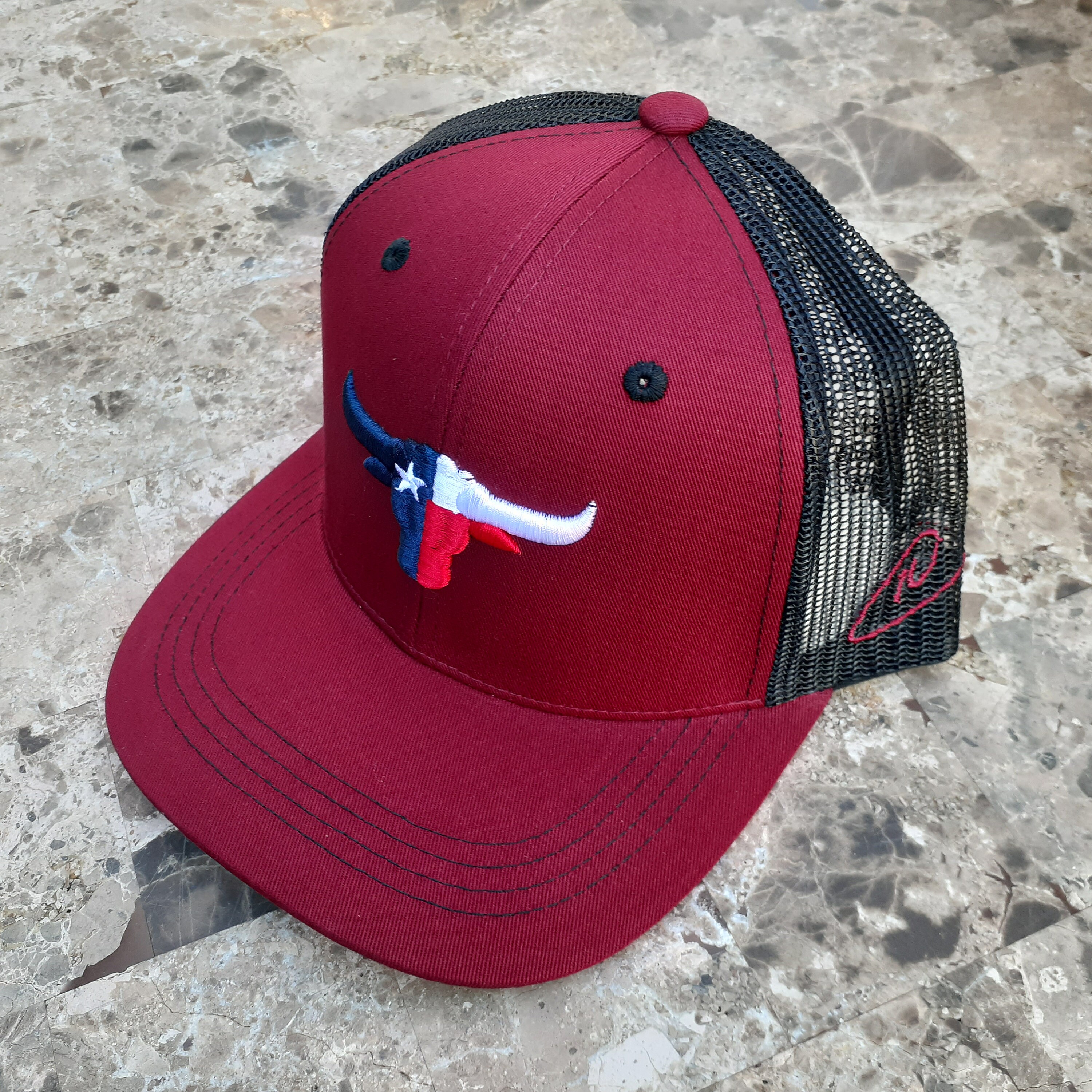 TEXAS State 3D Embroidered one Size Adjustable Mesh Back Cap - Etsy