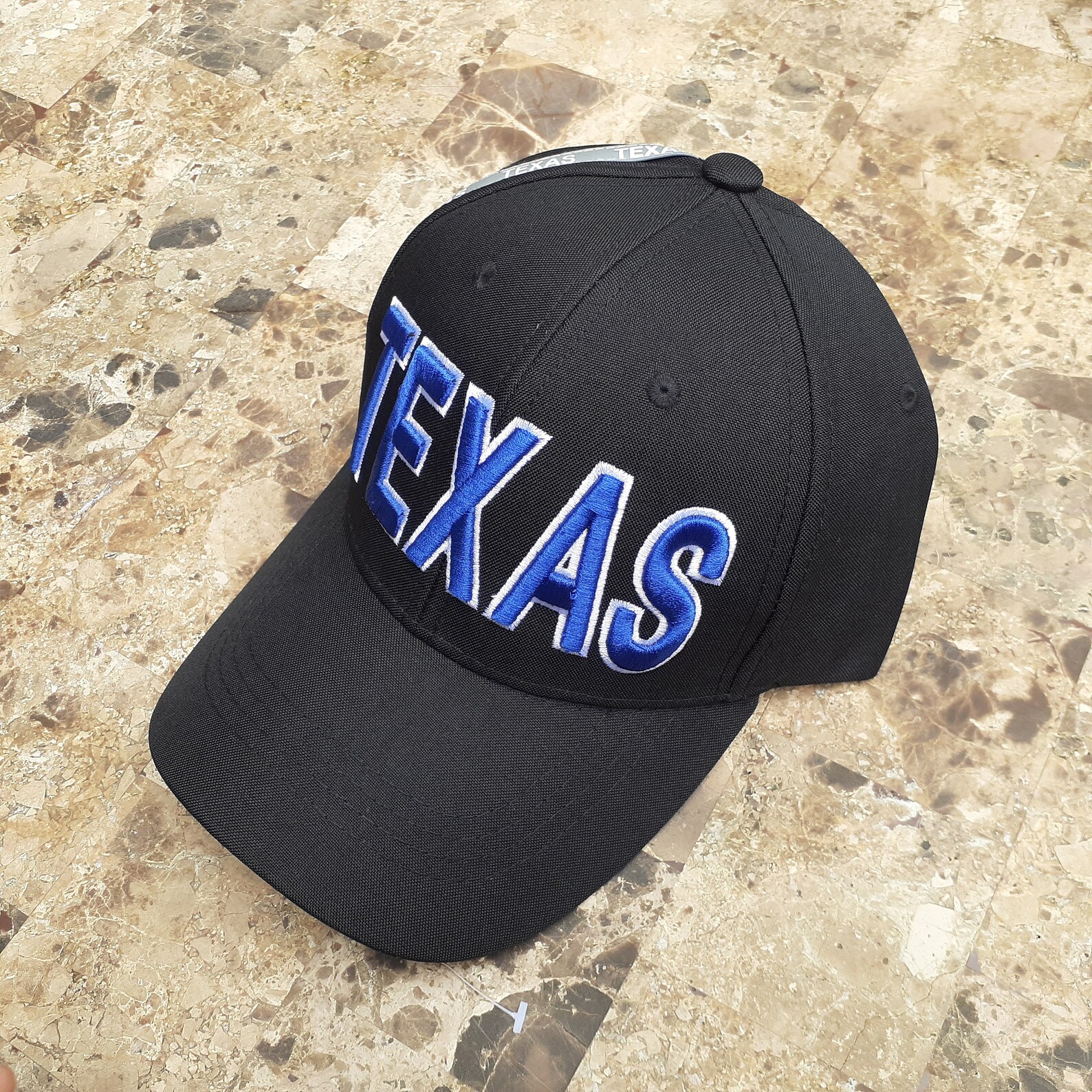 Cap Texas States 3D Embroidered One Size Adjustable Hat - Etsy