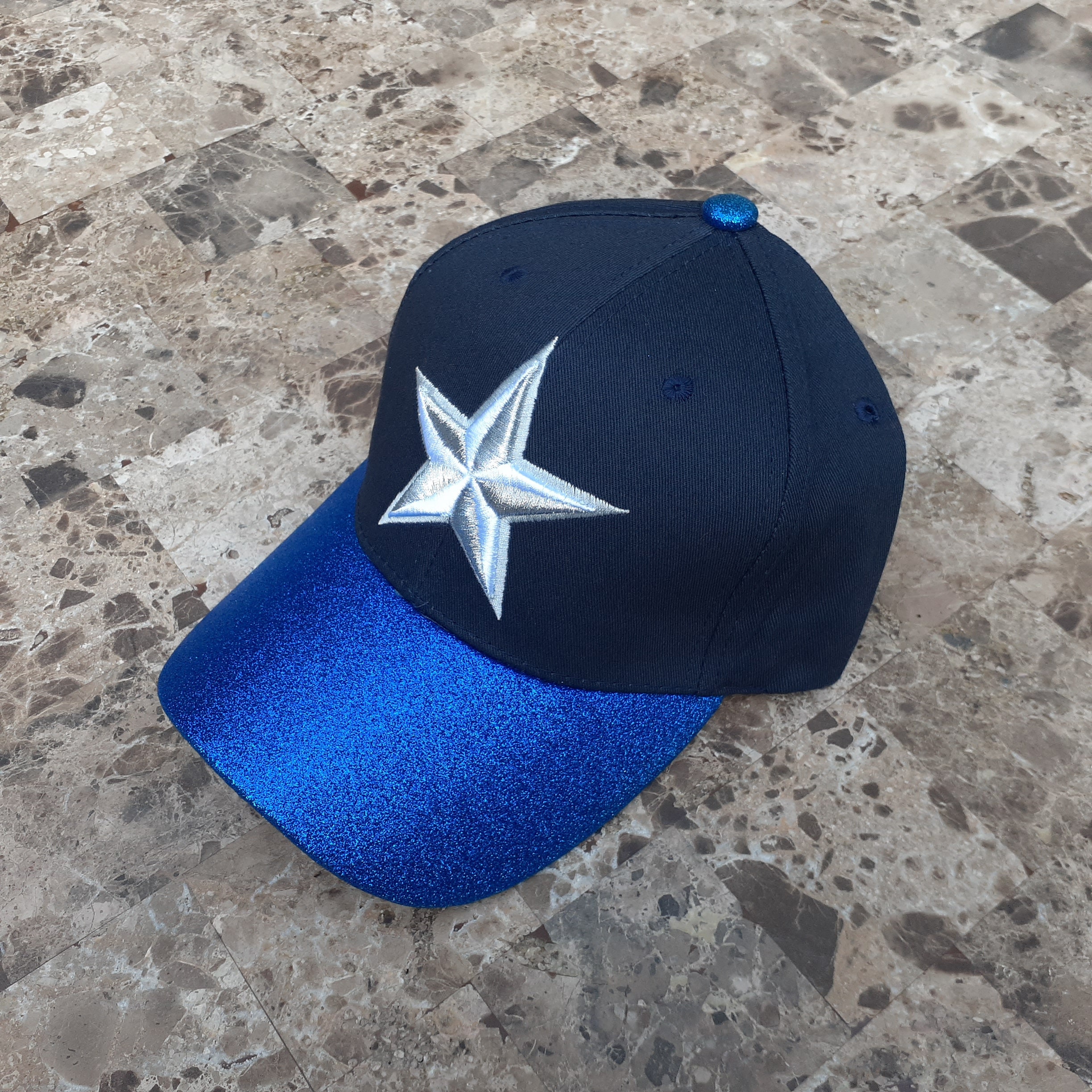 STAR LOGO GLITTER Adjusable Cap - Etsy