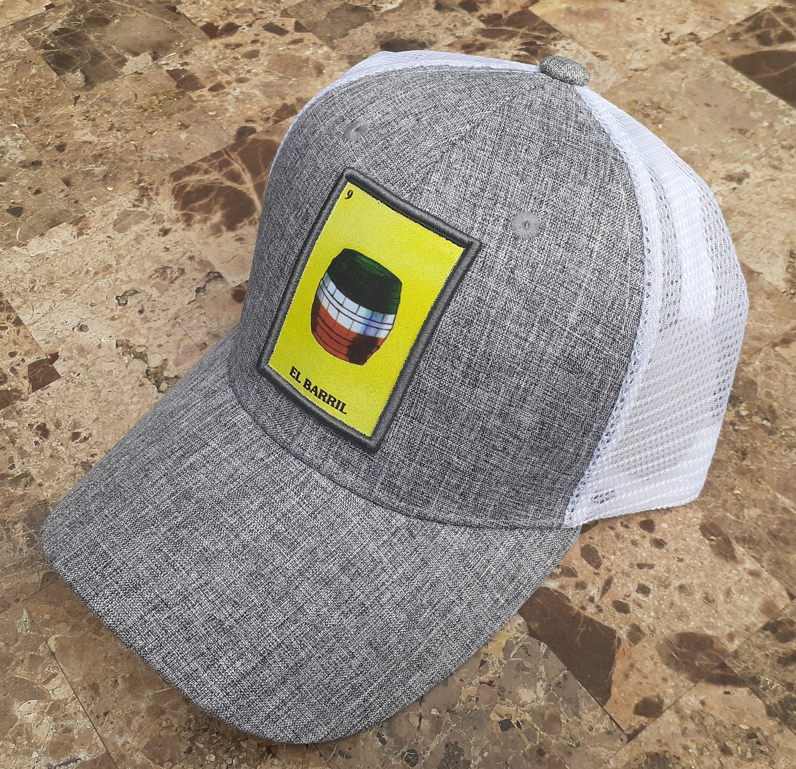 Mexican Loteria Meshback Adjustable Cap El Barrir - Etsy
