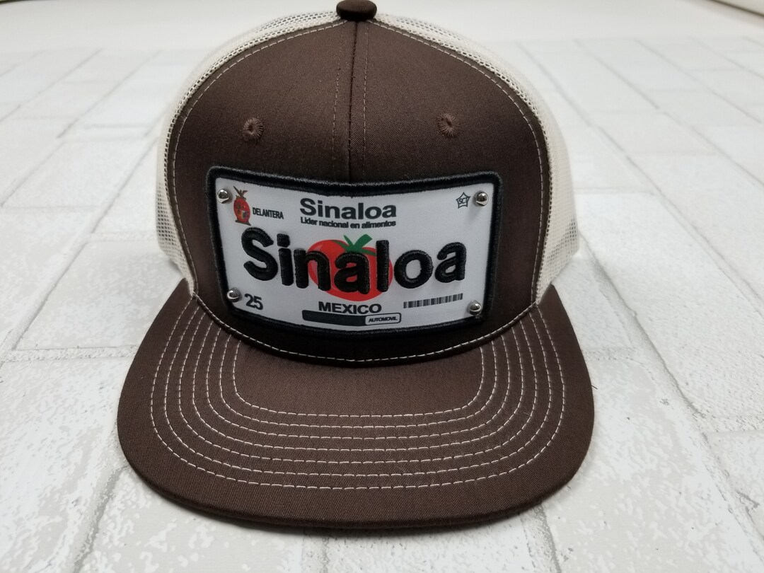 Hat State License Sinaloa |placa Del Estado De Sinaloa Mexico| Mesh ...