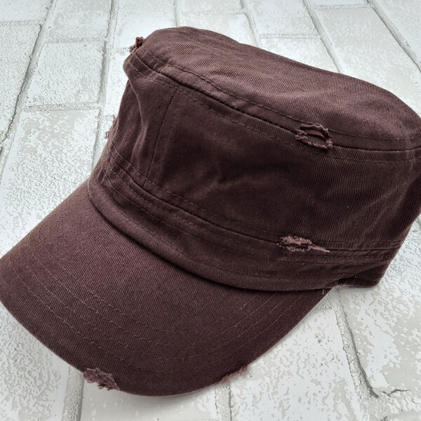 Vintage Distressed Cap - Etsy