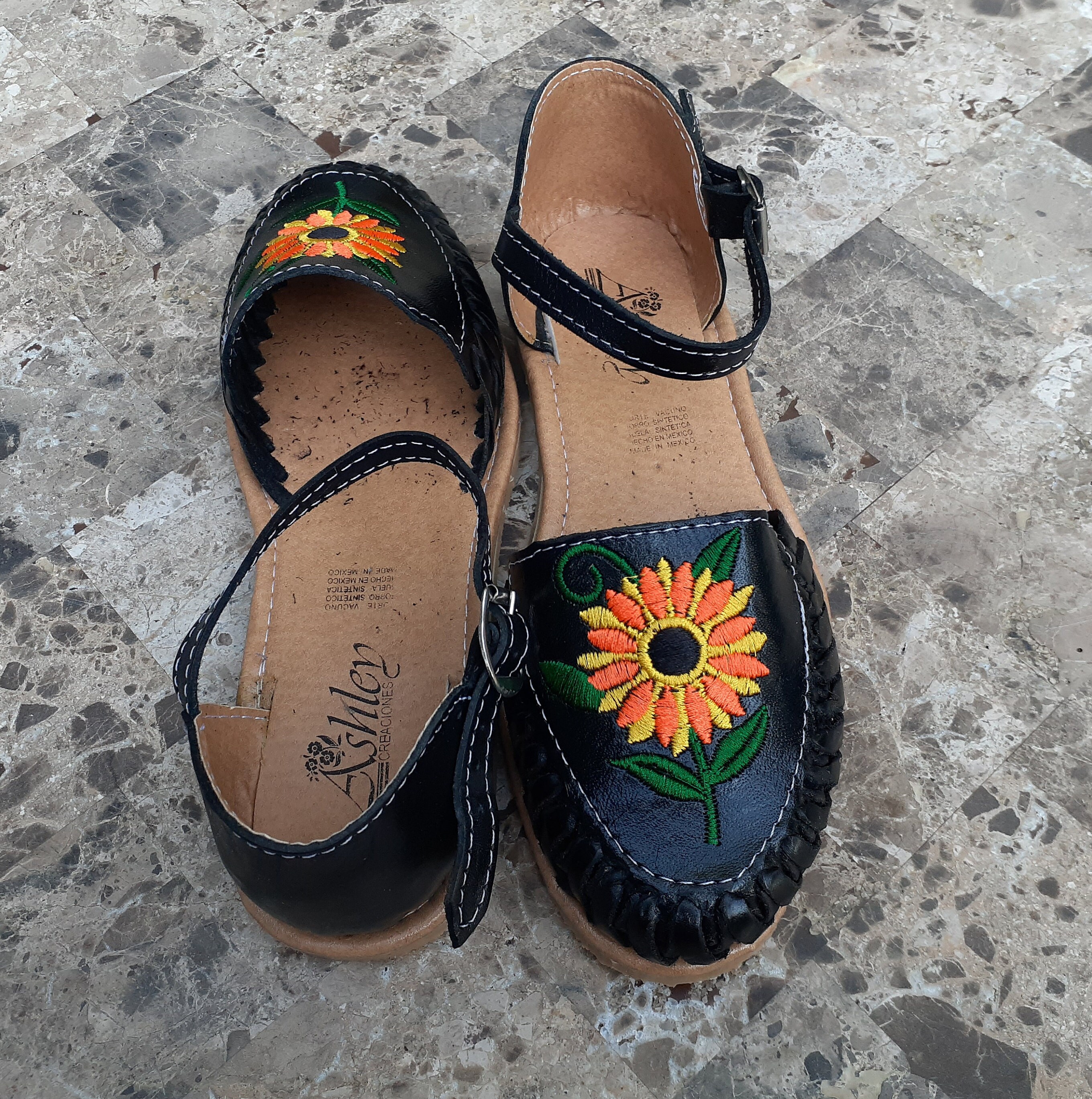 Women's Mexican Handmade Leather Sandals Huaraches - Etsy