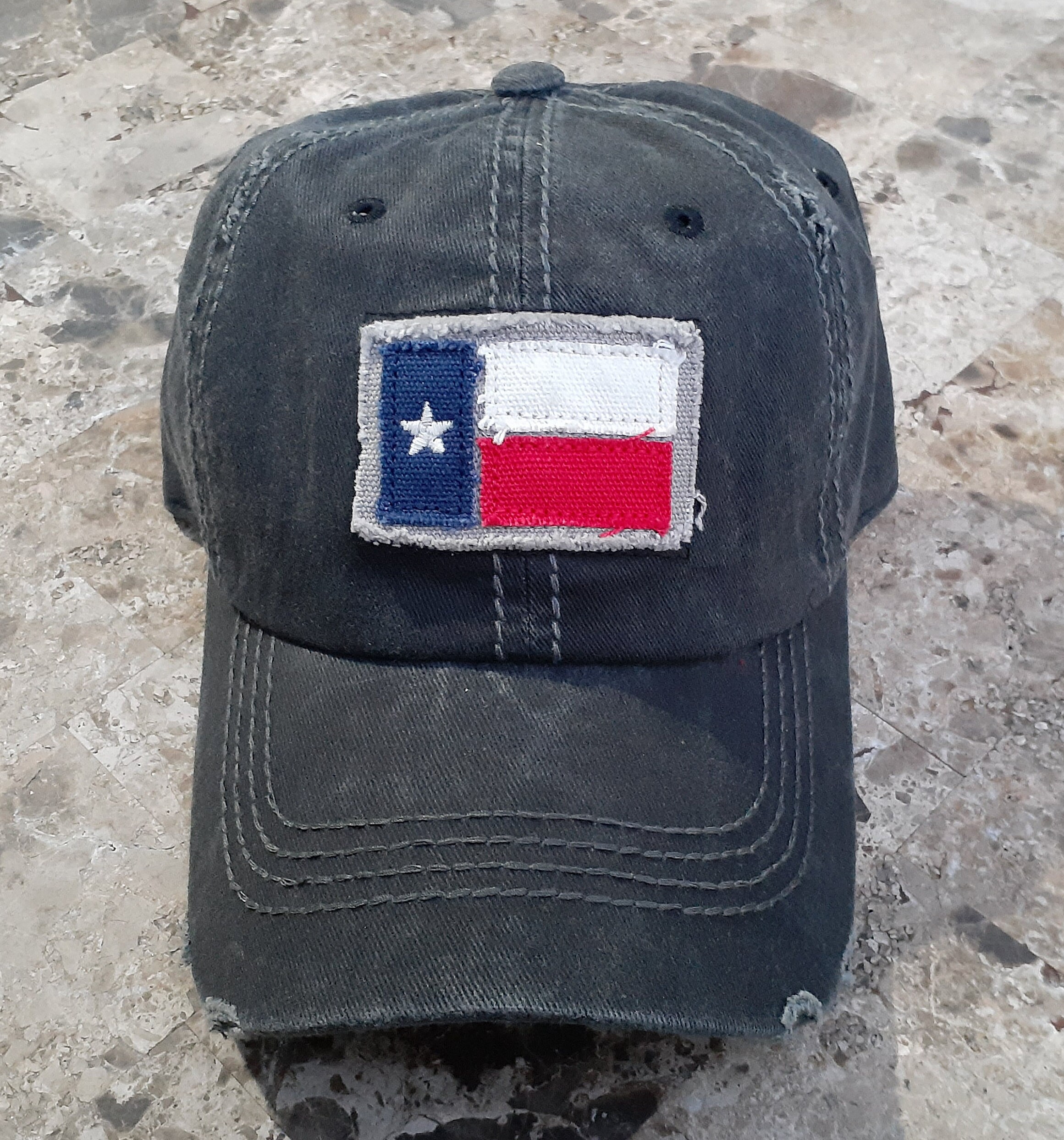 State Texas Distressed Baseball Cap| One Size Adjustable. - Etsy