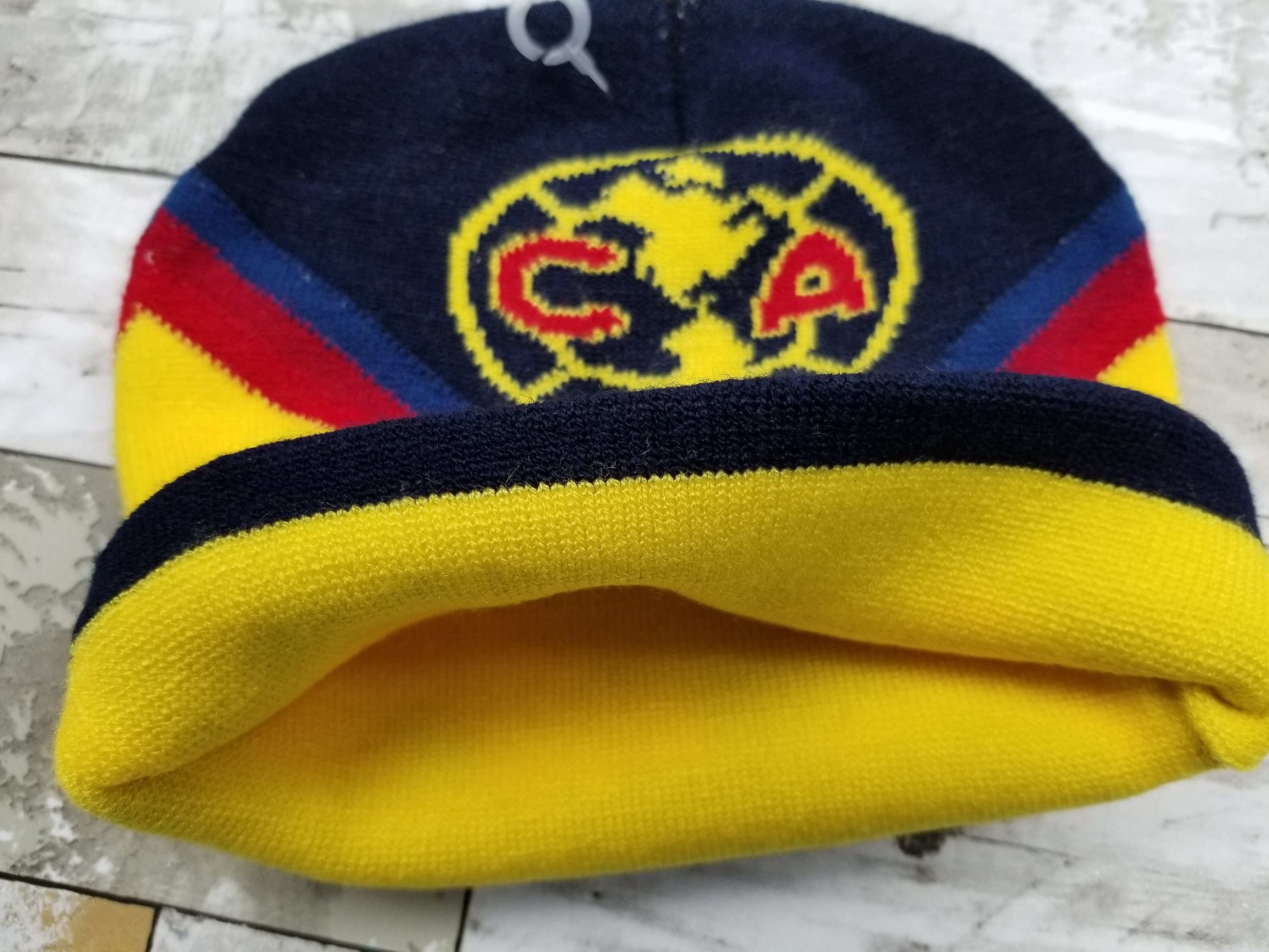 Club America Soccer Beanie for Kids Gorro De Frio Club - Etsy
