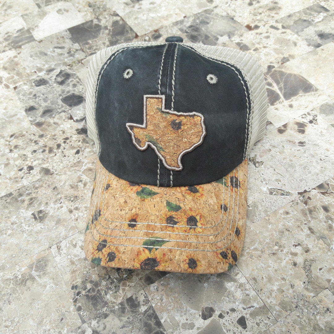 State Texas Distressed Baseball Cap - Etsy