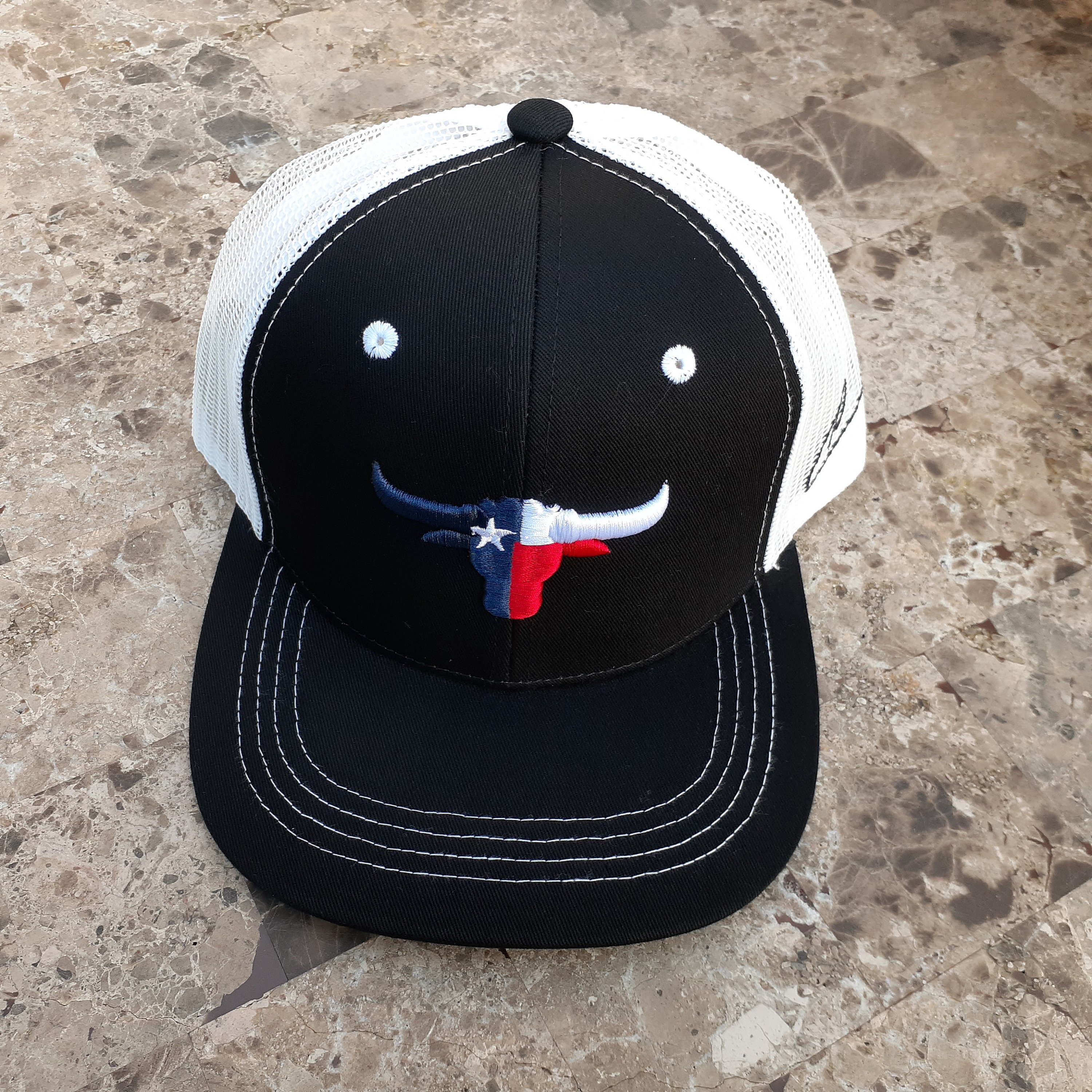 TEXAS State 3D Embroidered one Size Adjustable Mesh Back Cap - Etsy