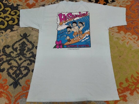 Vintage 90's Hi Standard Japanese Punk Rock Band Sof… - Gem