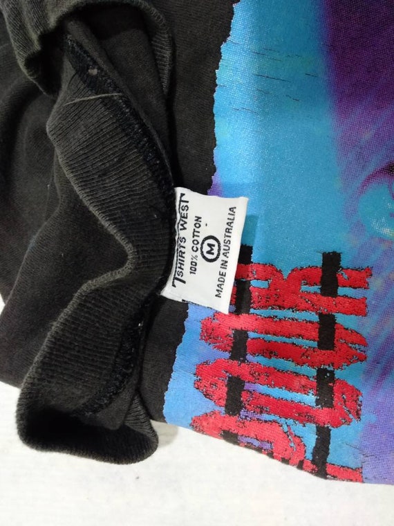 Vintage 1990 The Poor Australian Rock Band Medium Bl… - Gem