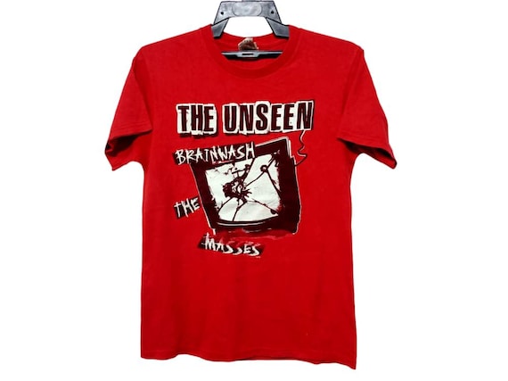 Vintage The Unseen American Punk Rock Band Red Small … - Gem