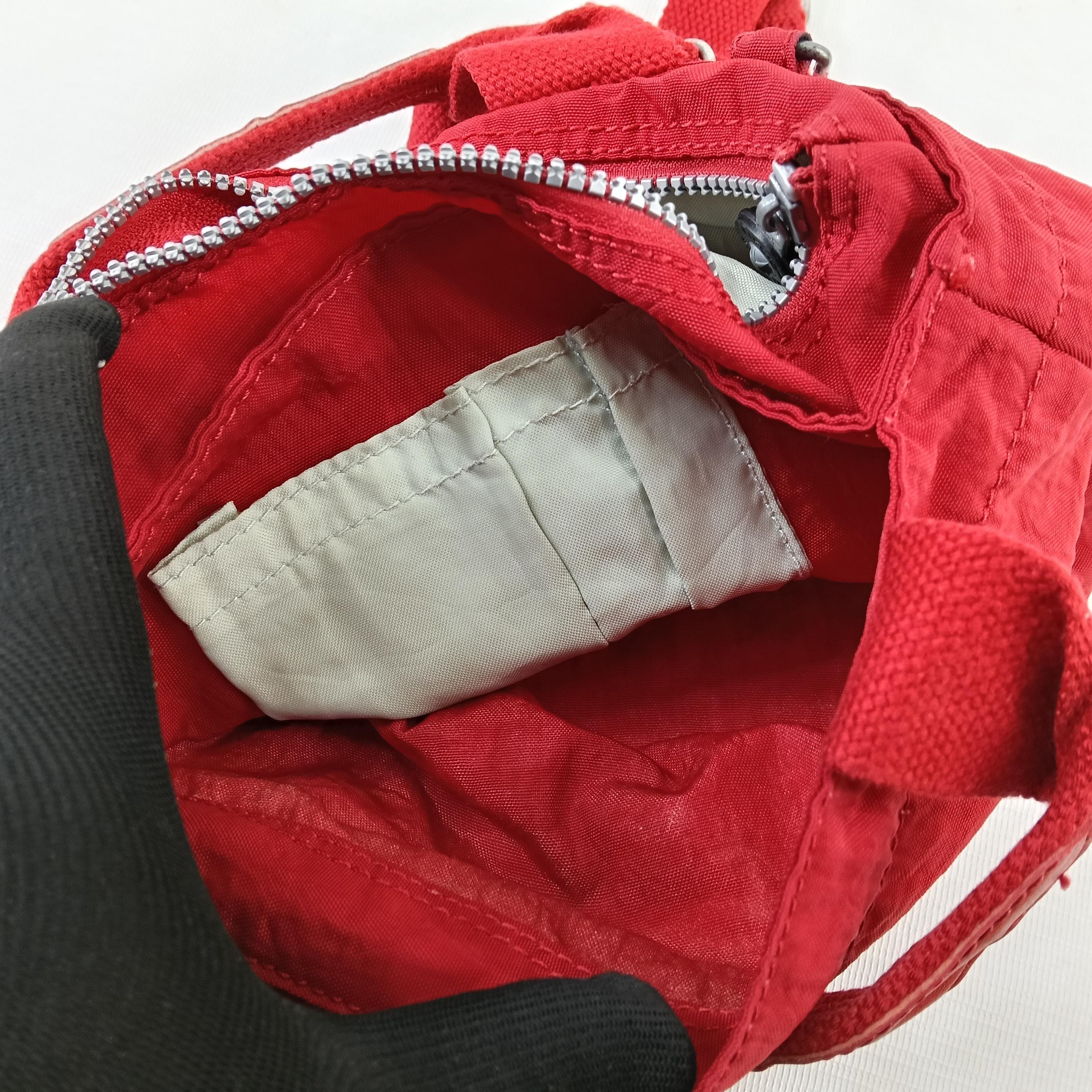 Vintage Kipling Red Classic Sling Bag Stylish Compact Lightweight for ...