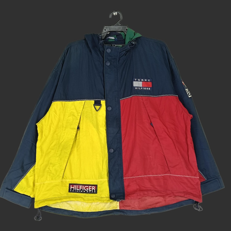 Tommy Colorblock Jacket - Etsy