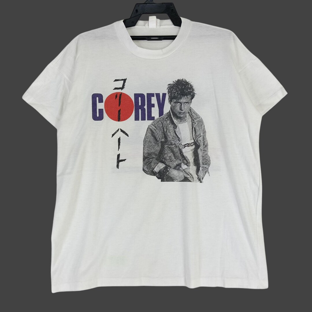 Vintage 80's Corey Solo Singer White Xlarge T Shirt Corey Country ...