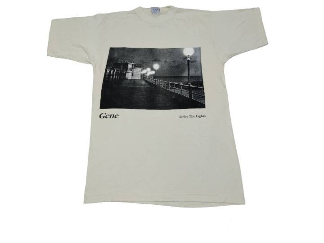 Vintage 90's Gene British Rock Band White Xlarge T Shirt to See the ...