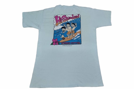 Vintage 90's Hi Standard Japanese Punk Rock Band Sof… - Gem