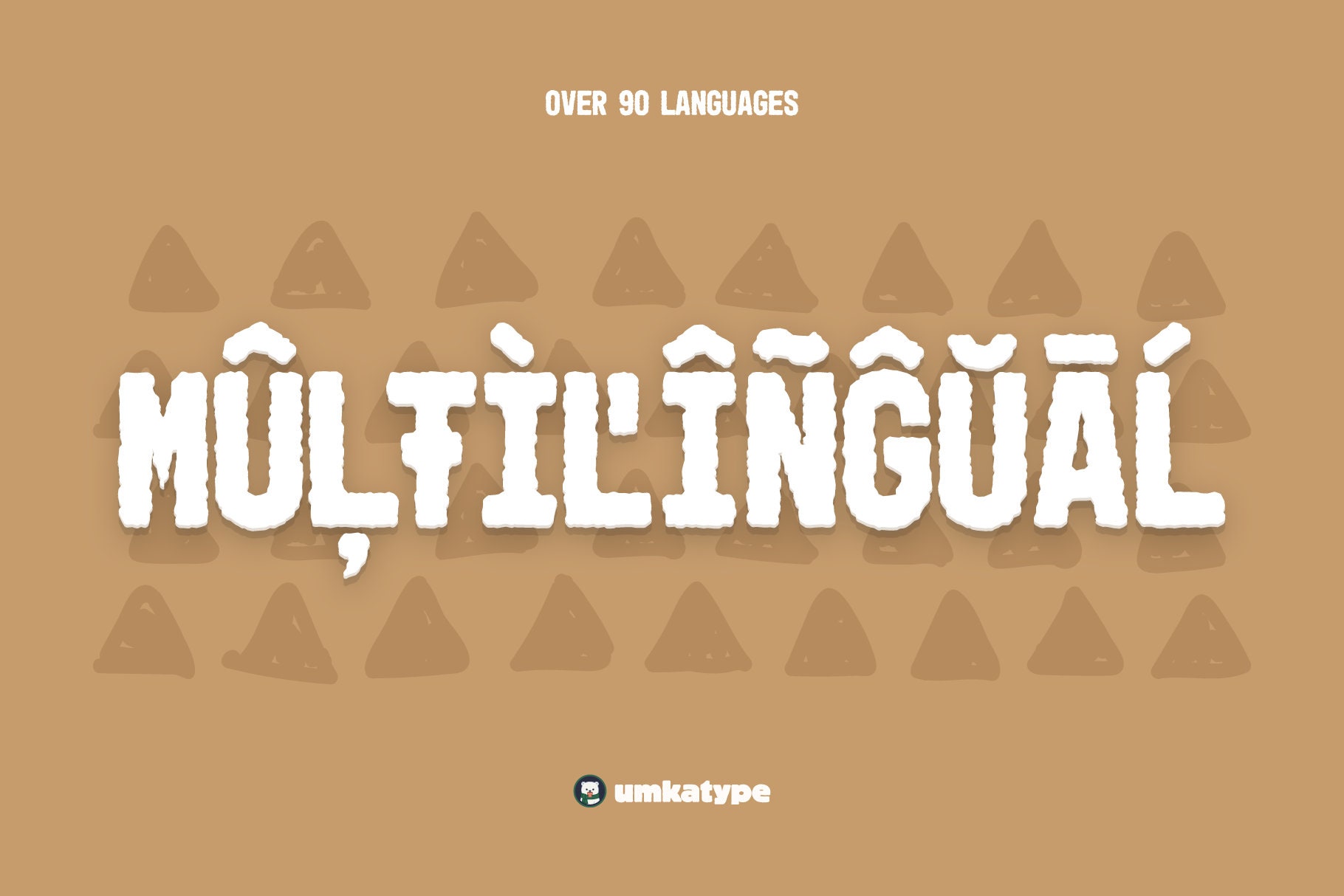 Eroded, Font, Type, Chunky, Display Font, Fun, Creative, Multilingual ...