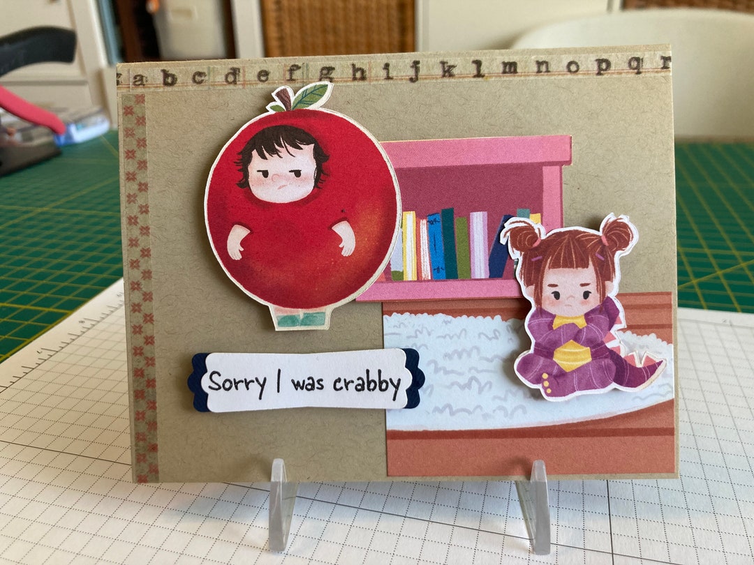 Child's Play Sorry I Was Crabby Card - Etsy