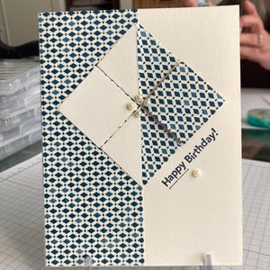 Geometric Birthday Card - Etsy