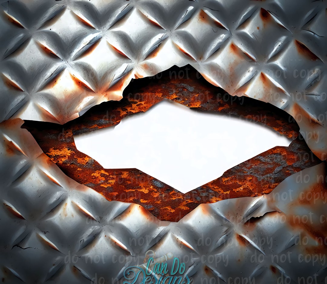 Tin Knock Out Diamond Plate Digital PNG 300dpi File for Download, Not ...