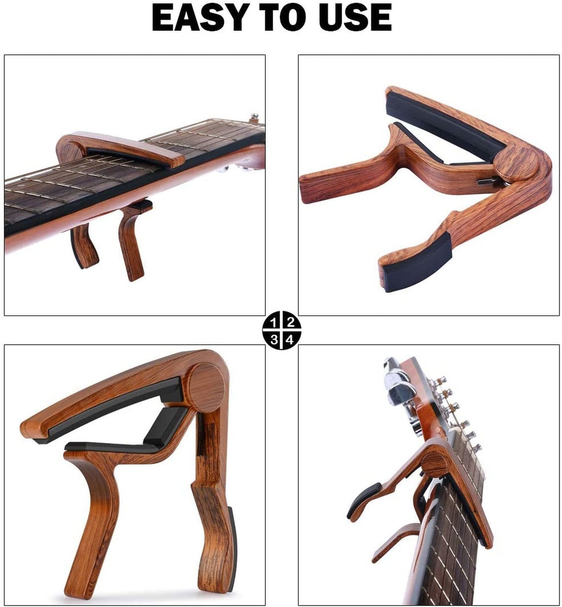 Personalized Guitar Capo Custom Capo Effect Engraved Guitar | Etsy