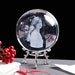 Custom 3D Photo Crystal Ball, Personalized Anniversary Gift - Etsy