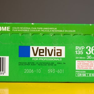 X5 Expired Fuji Velvia Color 35mm Kamera Film ISO 50 Umkehr ...