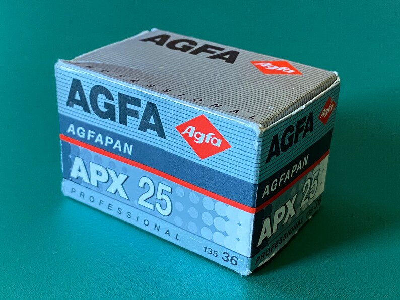 Expired Agfa Agfapan APX 25 Black & White 35mm Photographic - Etsy