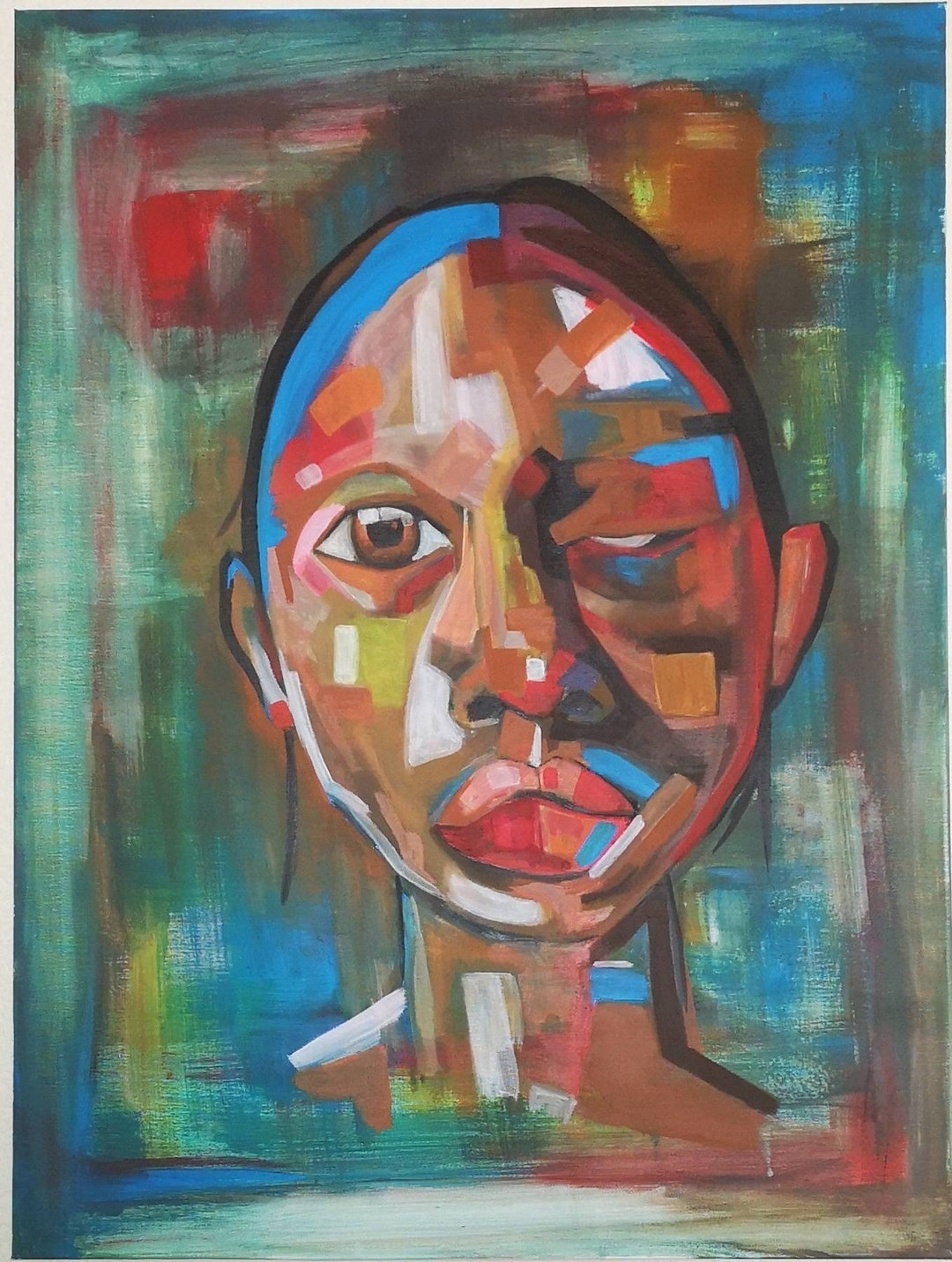 Healing….original Abstract Painting on Canvas Modern Contemporary Art ...