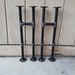 Rustic Table Legs,iron Pipe Table Legs,coffee Table Legs,metal Dining ...