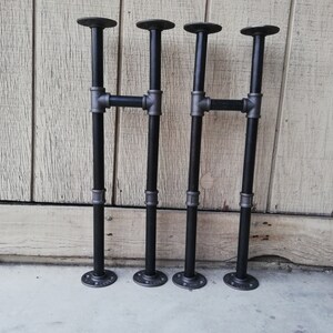 Rustic Table Legs,iron Pipe Table Legs,coffee Table Legs,metal Dining ...