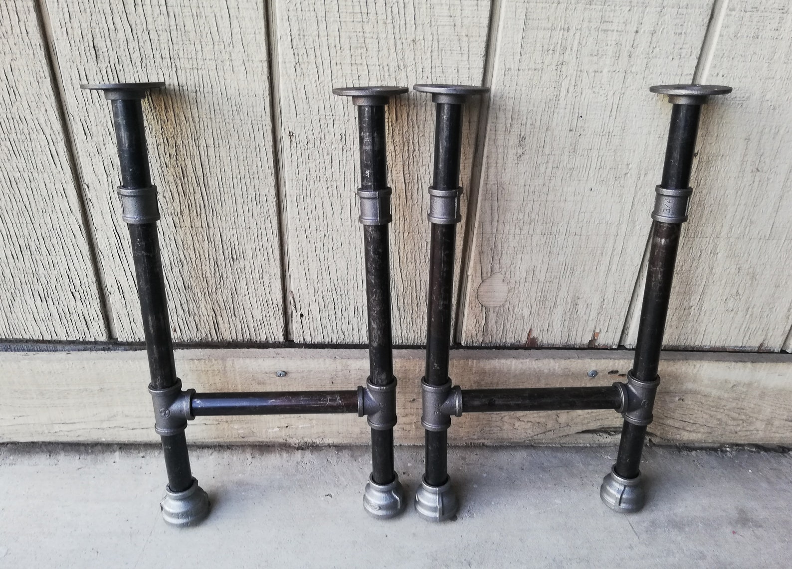 Vintage Black Iron Legs, Coffee Table Legs, Furniture Decorations, Legs ...