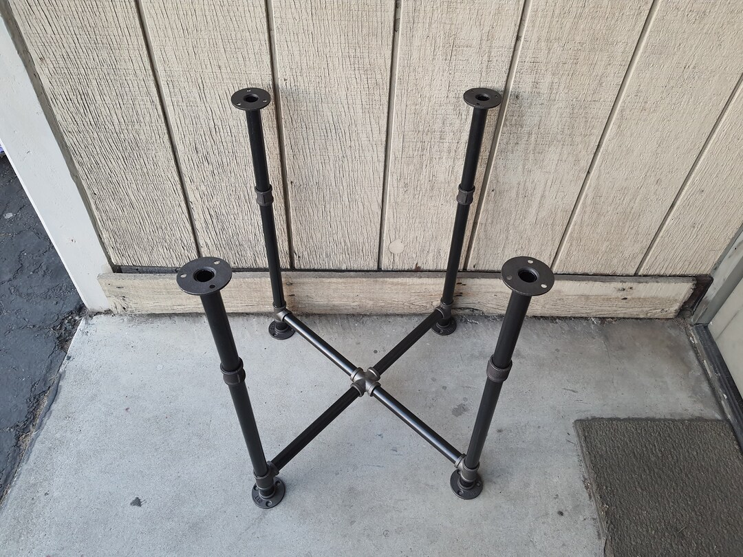 Black Iron Pipe Table Frame,coffee Table Legs,metal Table Legs,steel ...