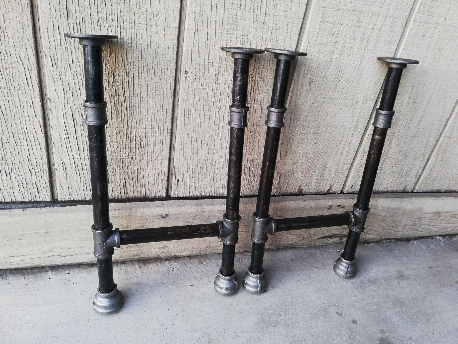 Vintage Black Iron Legs, Coffee Table Legs, Furniture Decorations, Legs ...