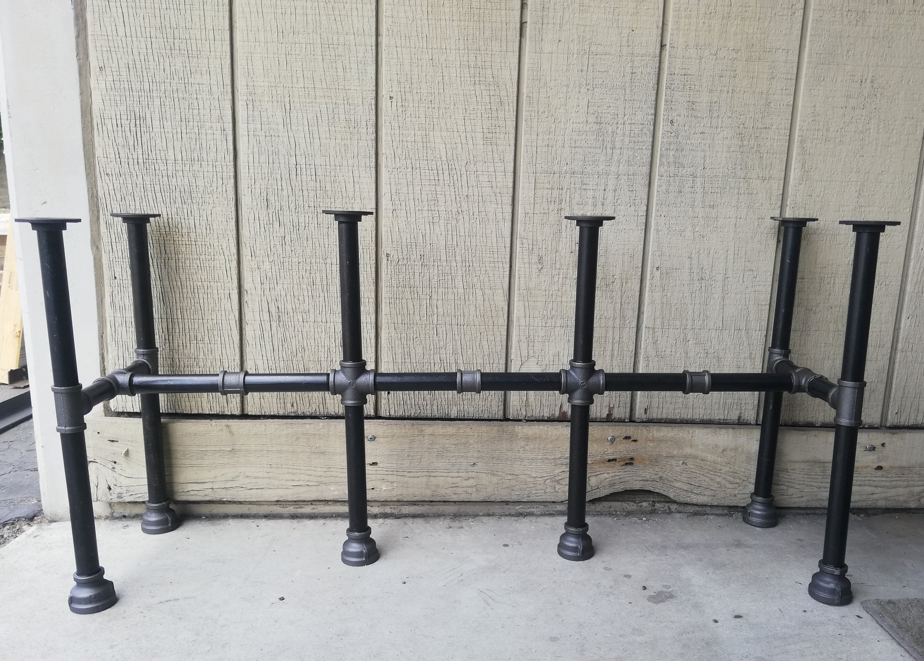 Table table legs with Crossbar and 2 Support Leg in the | Etsy